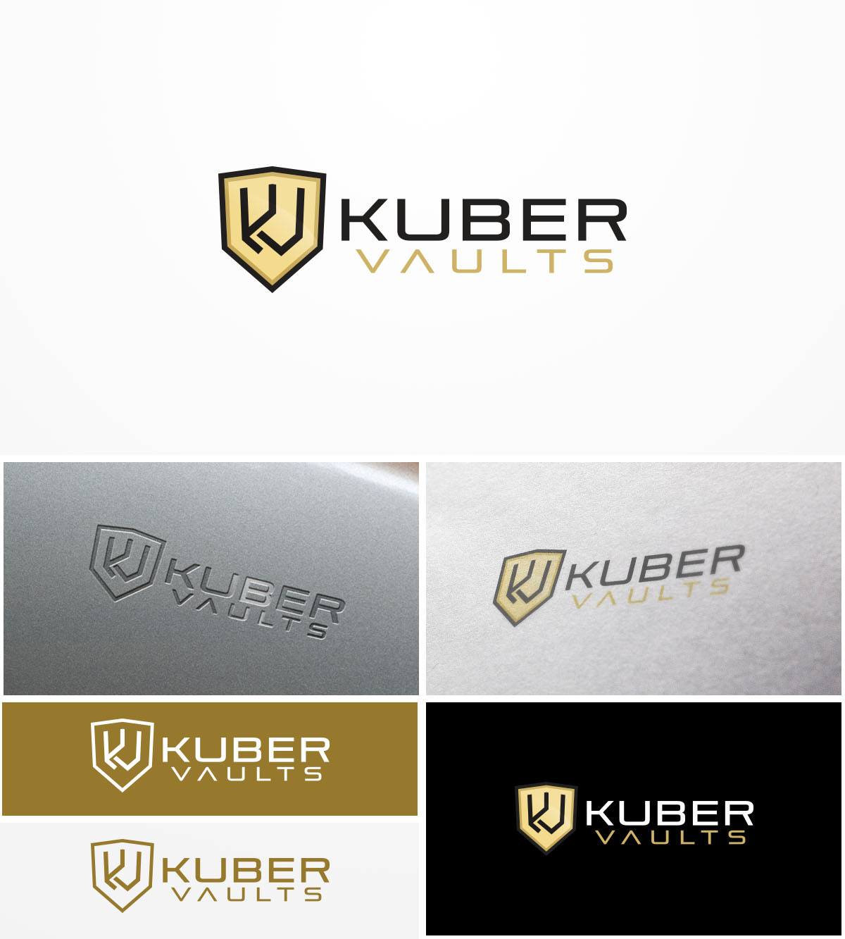 Bold, Professional, Security Logo Design for Kuber Vaults by Grapismo Brand Studio | Design ...