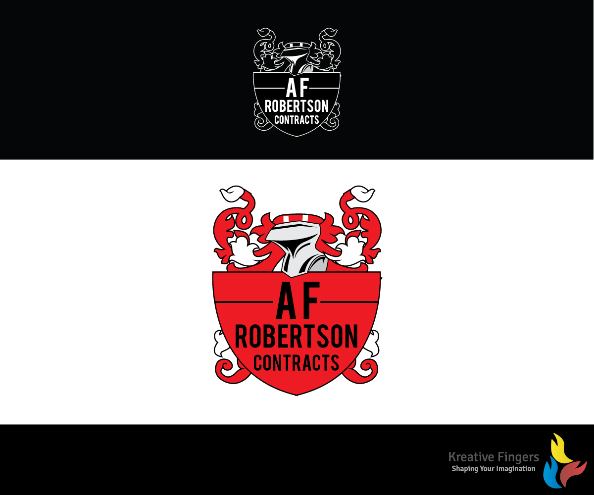 Serious, Professional, Building Logo Design for A F Robertson Contracts ...