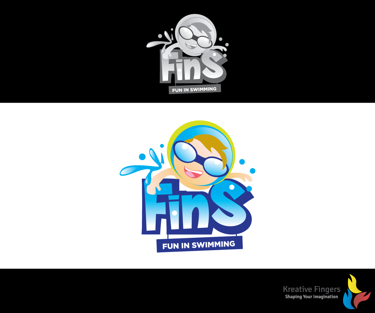 Bold, Playful, School Logo Design for FinS - Fun in Swimming is ...
