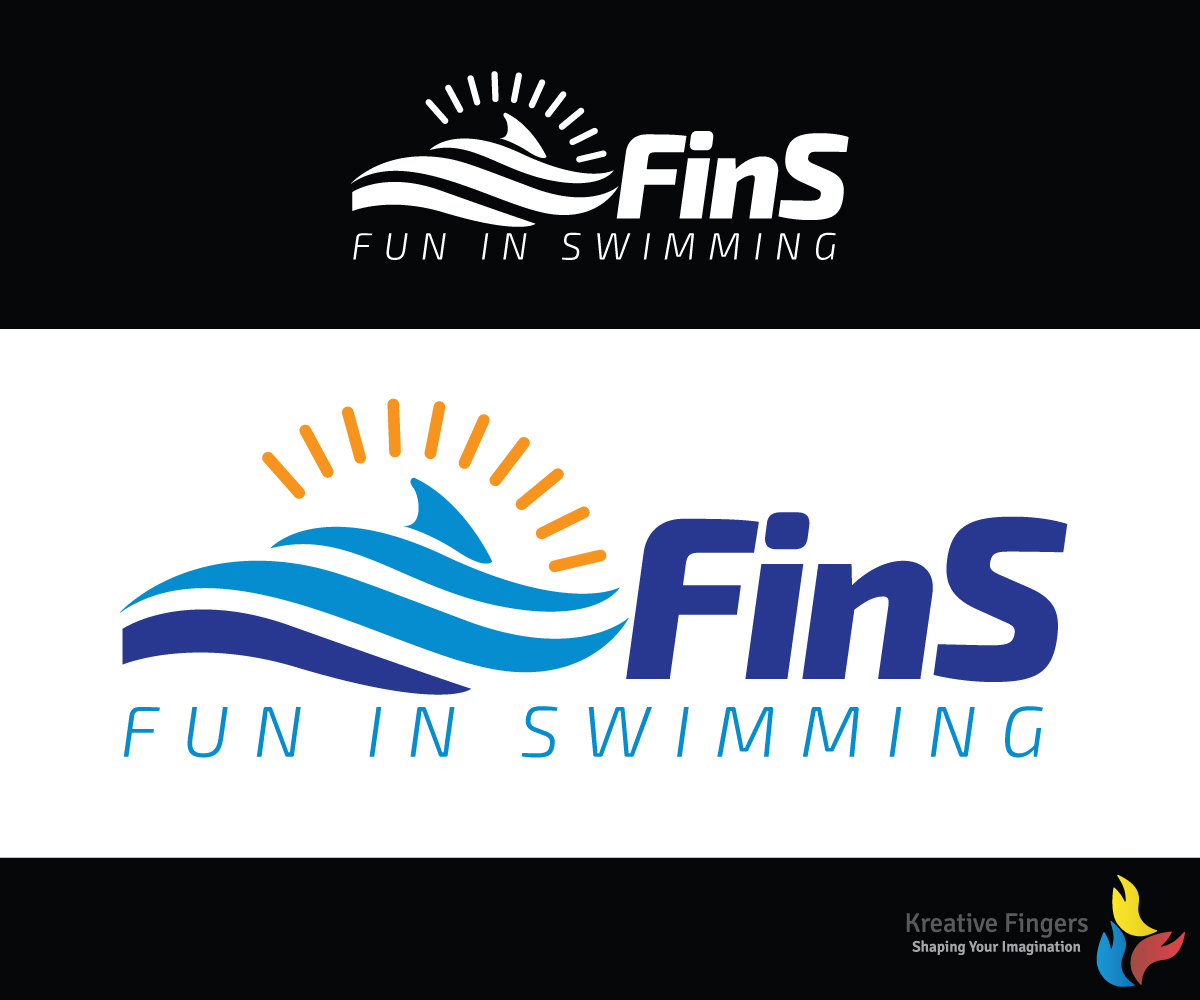 Bold, Playful, School Logo Design for FinS - Fun in Swimming is ...