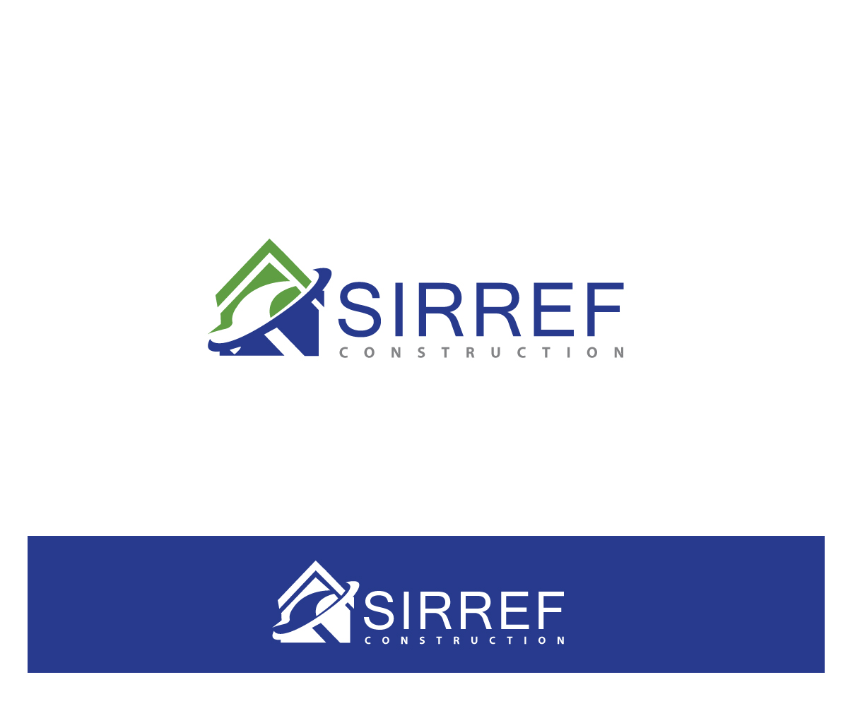 Serious, Masculine, Residential Construction Logo Design for SIRREF ...