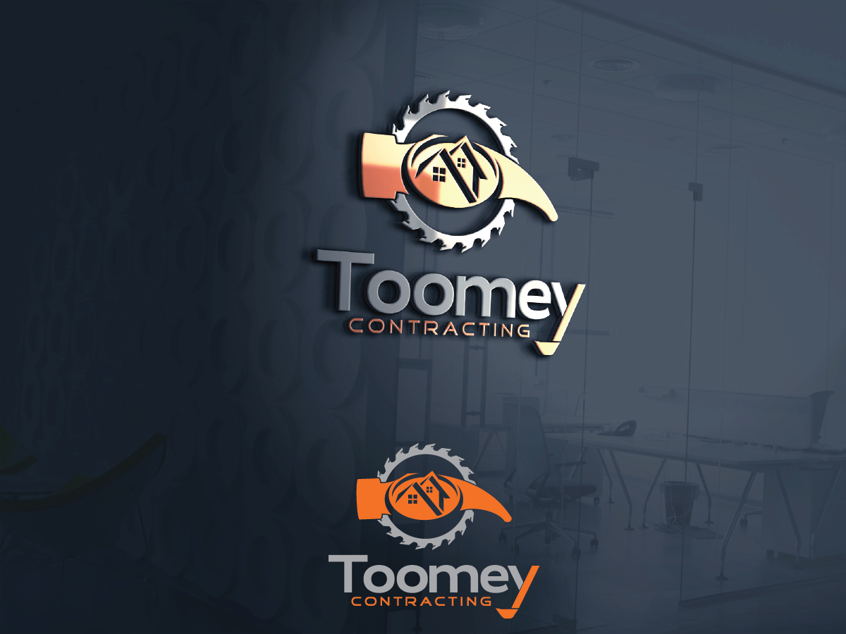 Masculine, Bold, Business Logo Design for Toomey Contracting by HDart ...