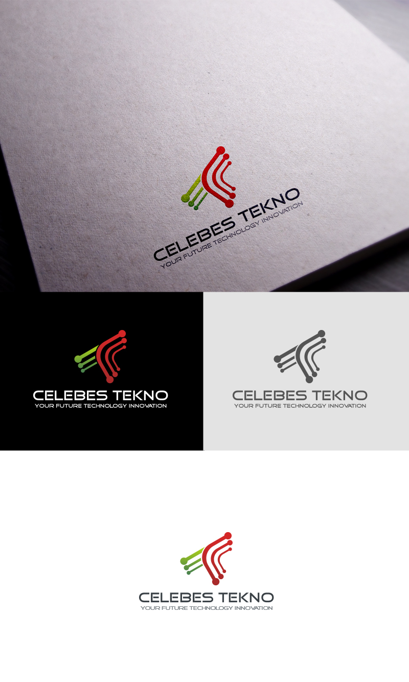Playful, Masculine, Information Technology Logo Design for Celebes Tekno Your Future Technology ...