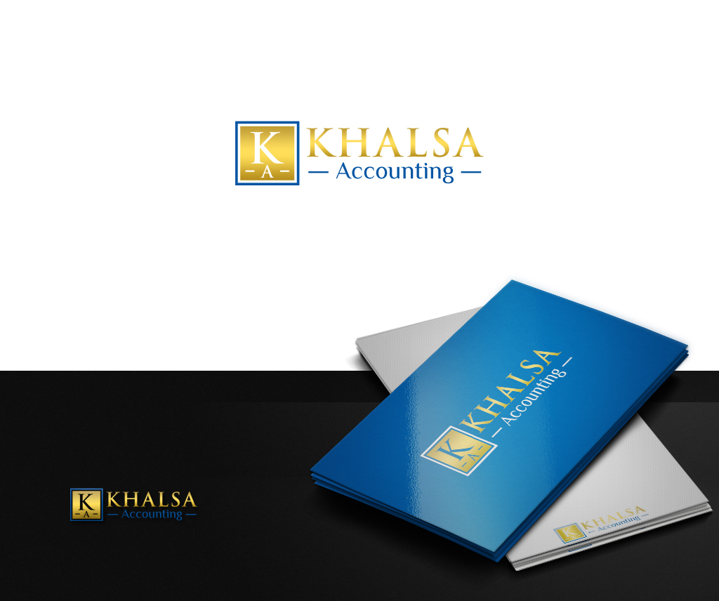 Professional, Upmarket, Accounting Logo Design for Khalsa Accounting by ...