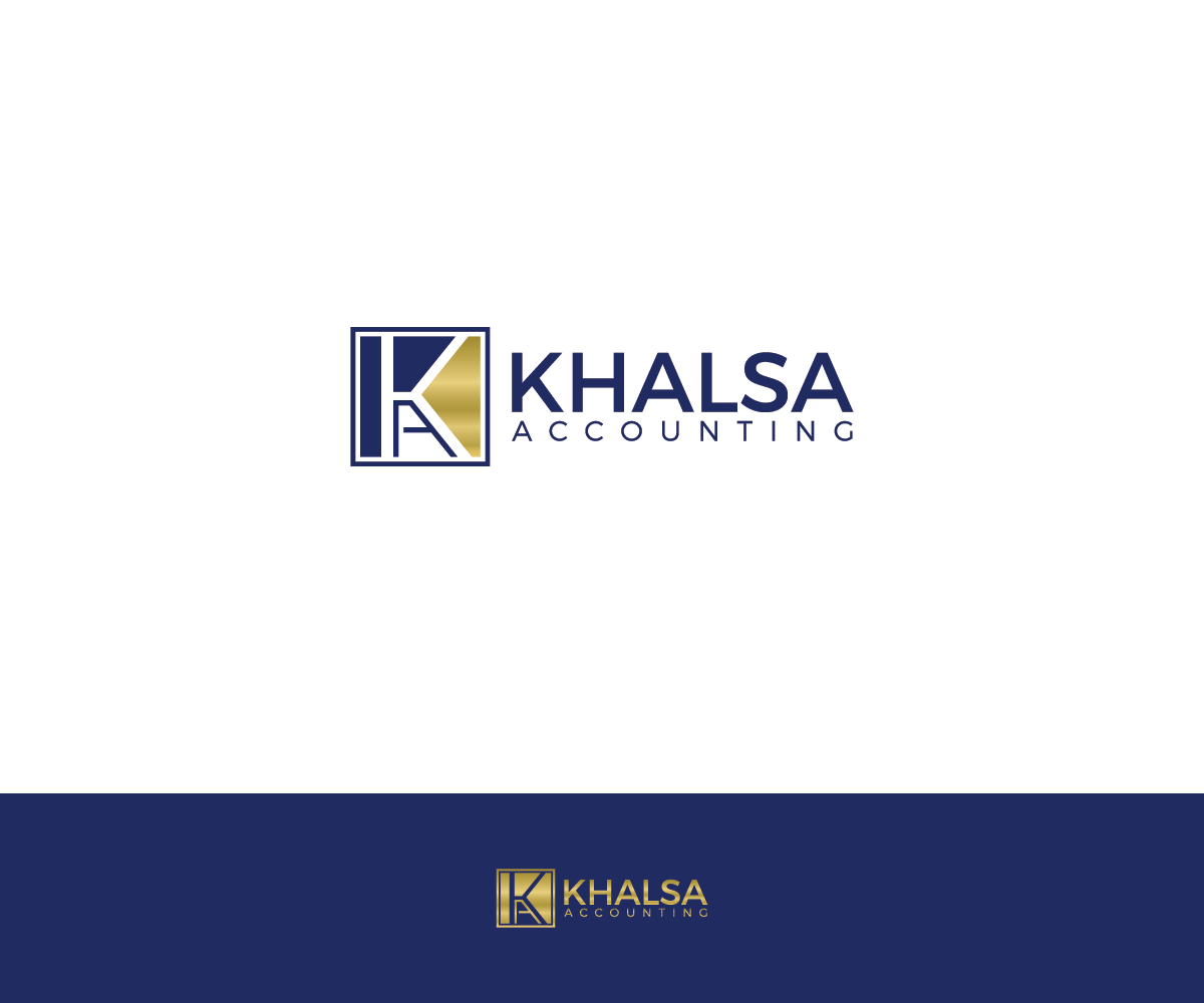 Professional, Upmarket, Accounting Logo Design for Khalsa Accounting by ...