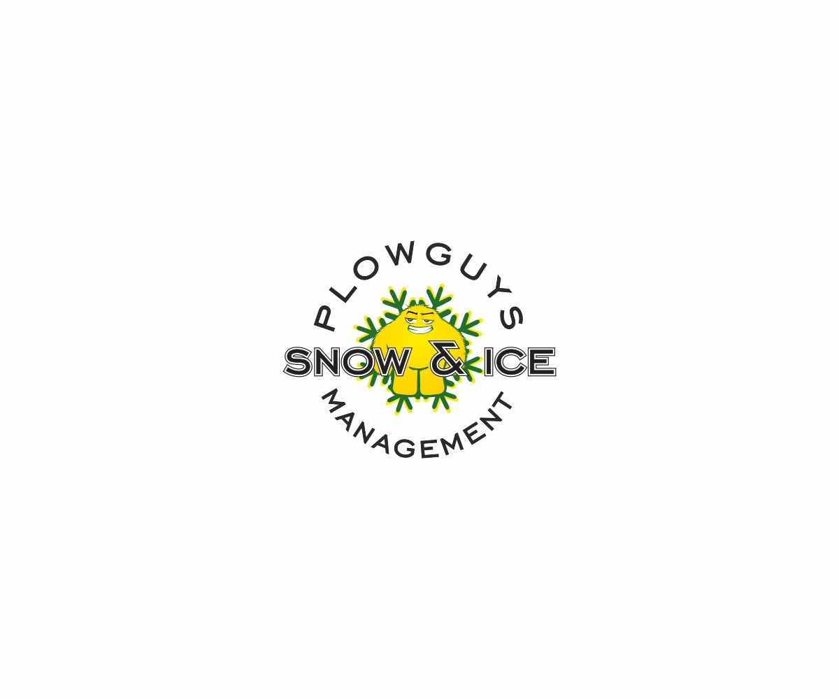 Bold, Colorful, Snow Removal Logo Design for Plowguys Snow & Ice ...