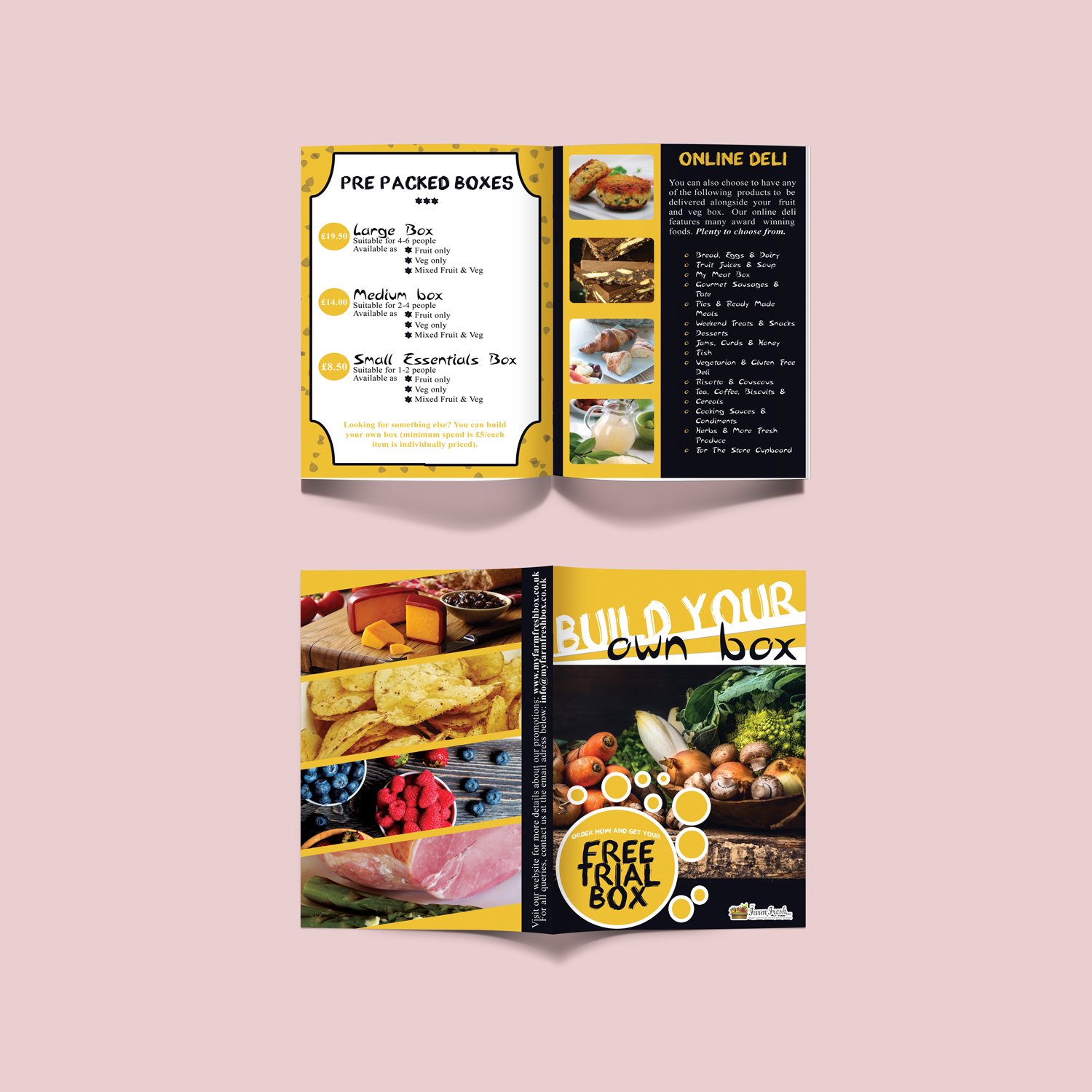 Modern, Professional, Build Flyer Design for My Farm Fresh Box by ...
