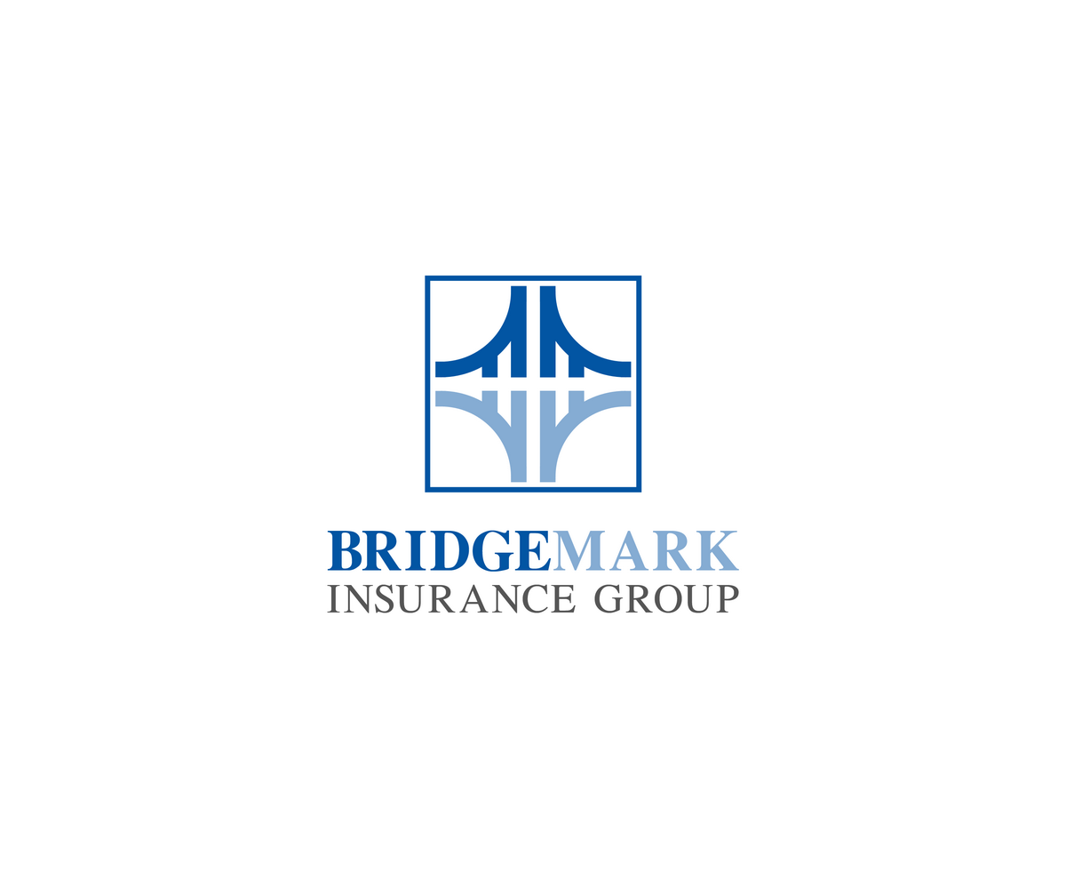Serious, Upmarket, Business Logo Design for Bridgemark Insurance Group ...