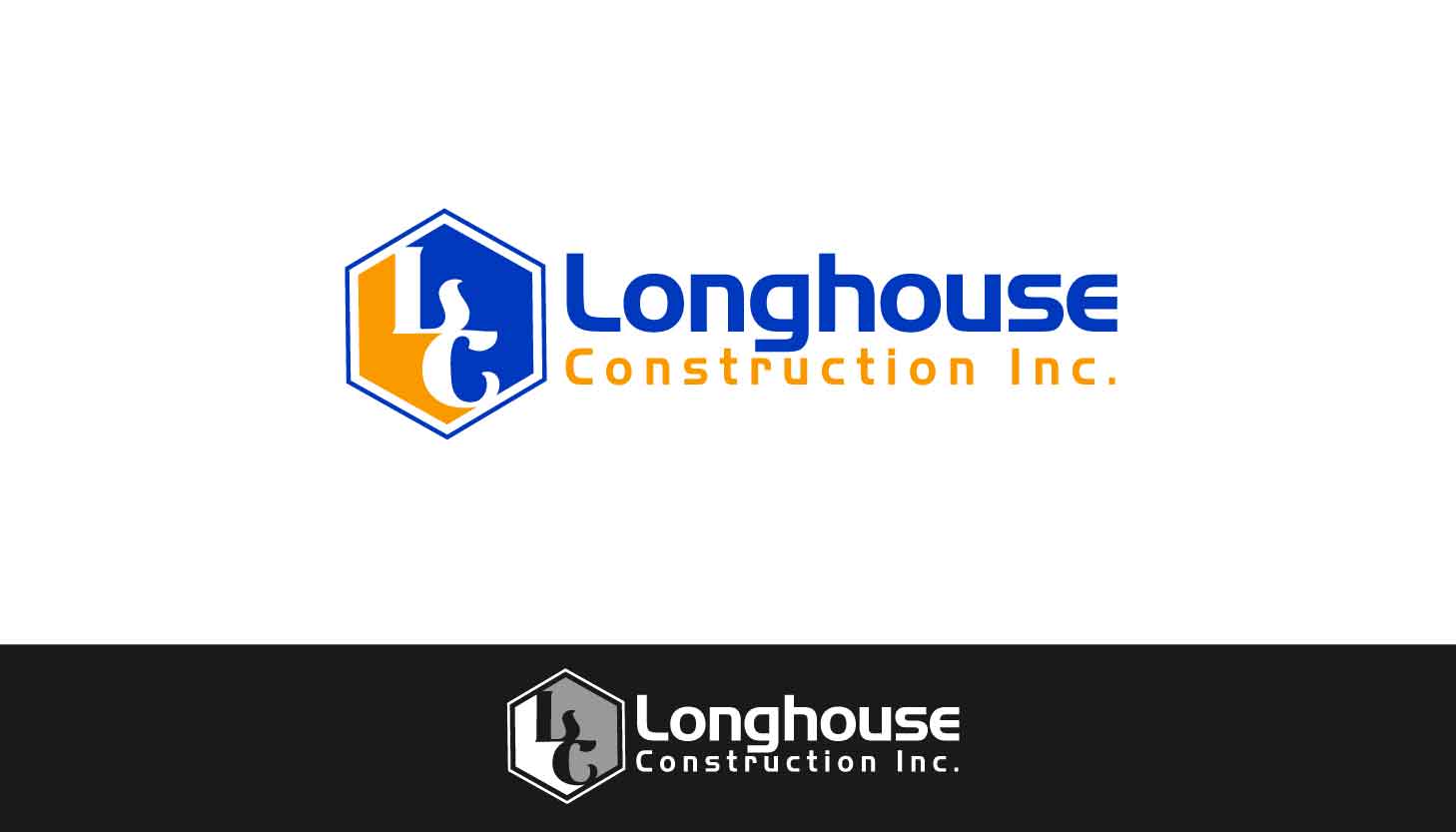 Colorful, Bold, Residential Construction Logo Design for Longhouse ...