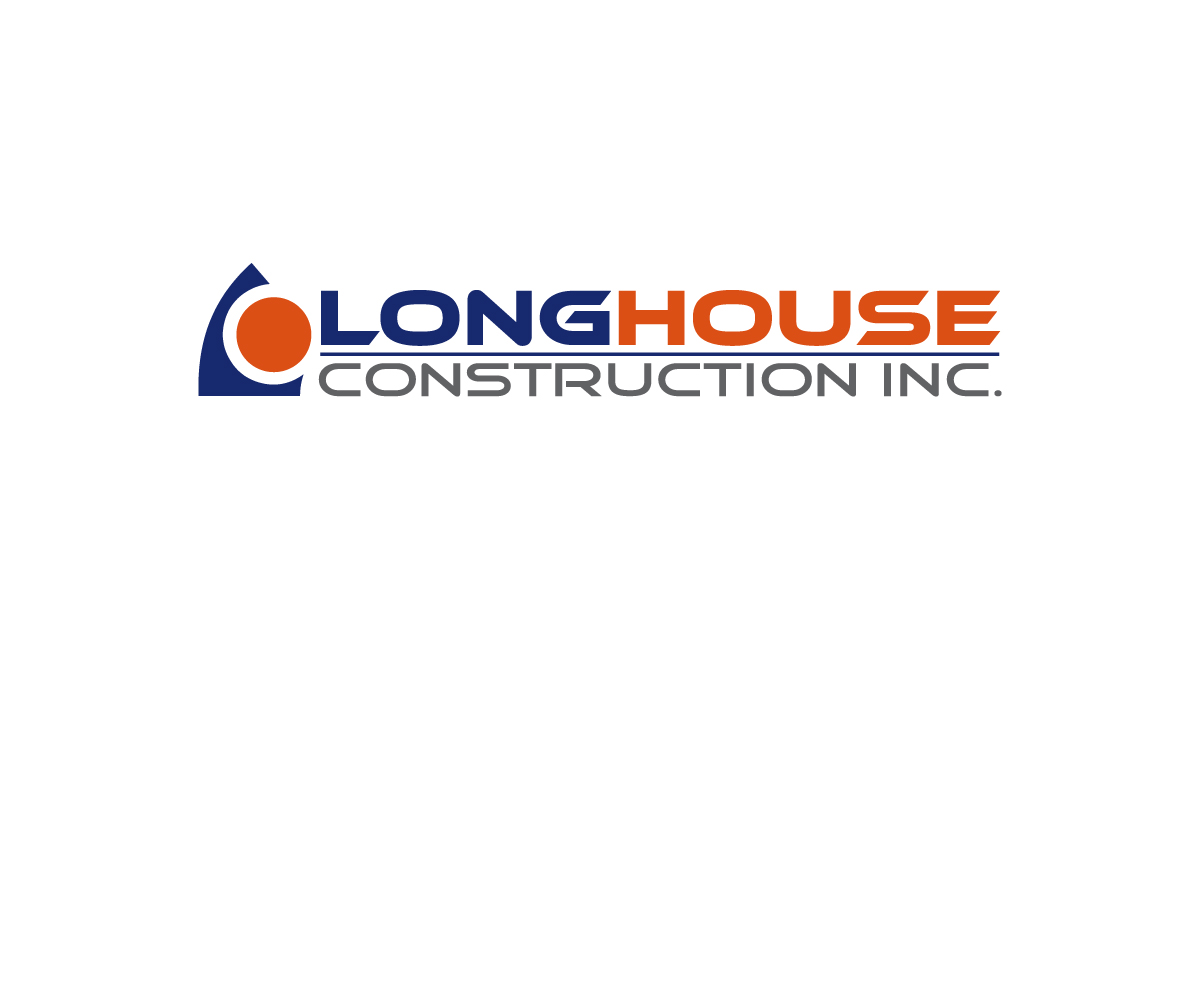 Colorful, Bold, Residential Construction Logo Design for Longhouse ...