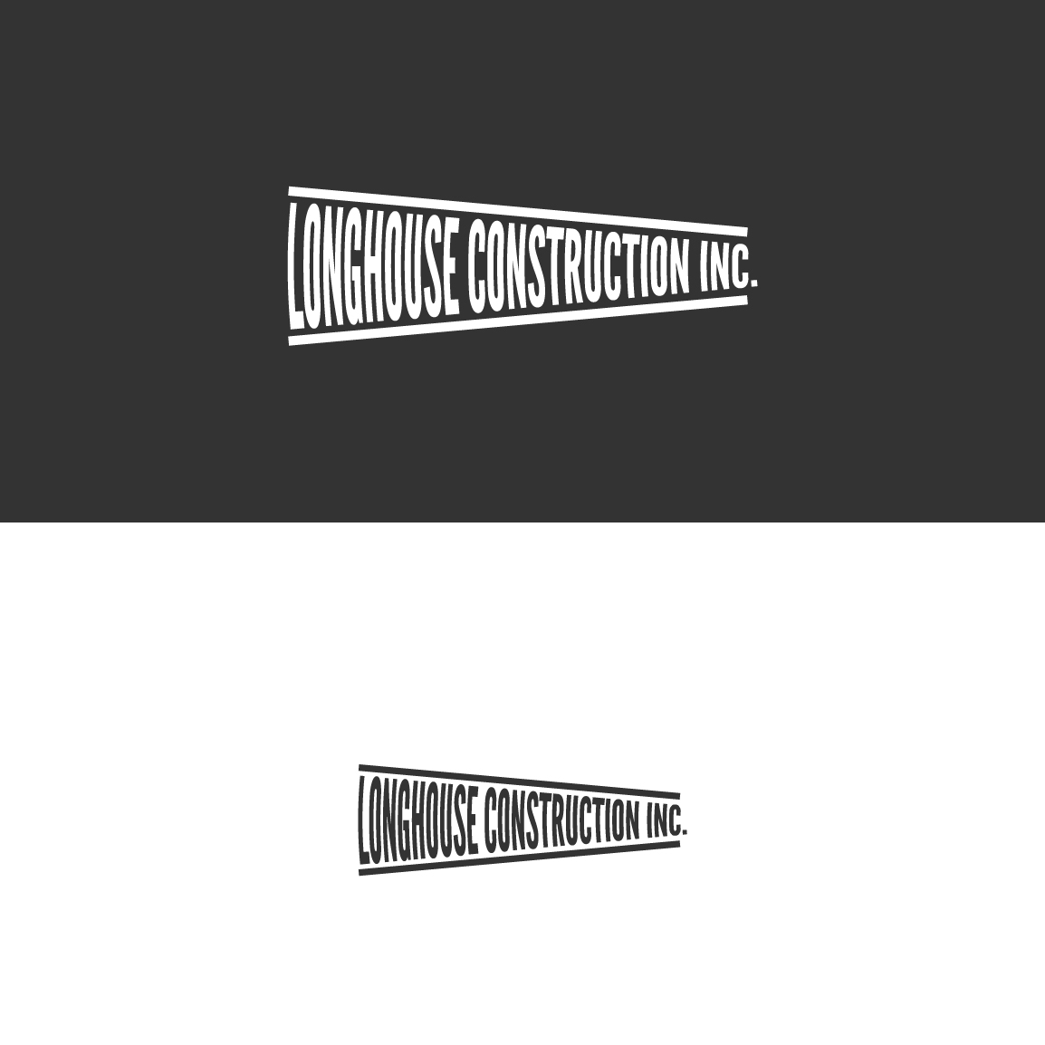 Colorful, Bold, Residential Construction Logo Design for Longhouse ...