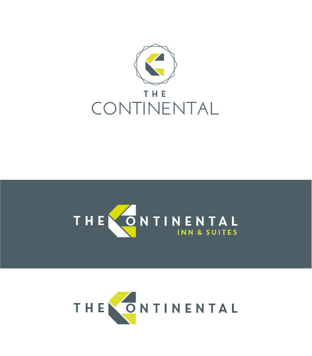 Modern, Professional, Hotel Logo Design for The Continental Inn ...