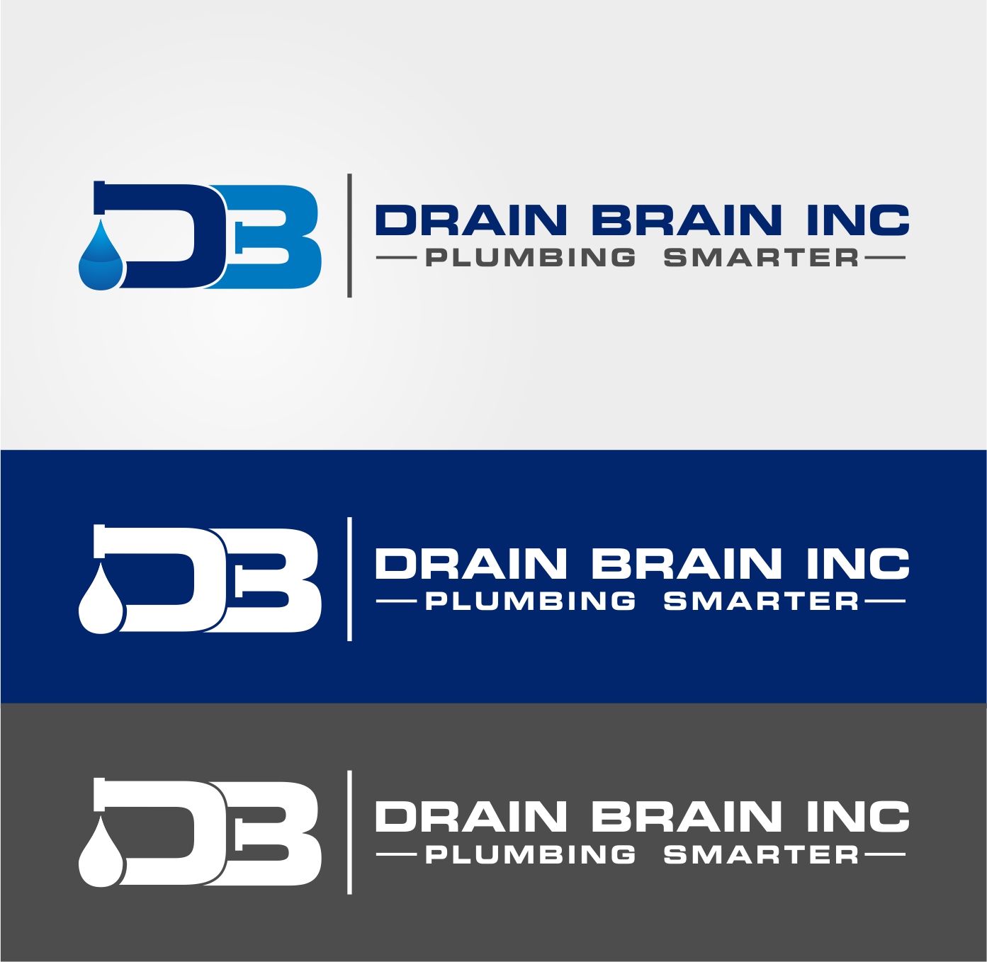 Masculine, Modern, It Company Logo Design for Drain Brain Inc by ...