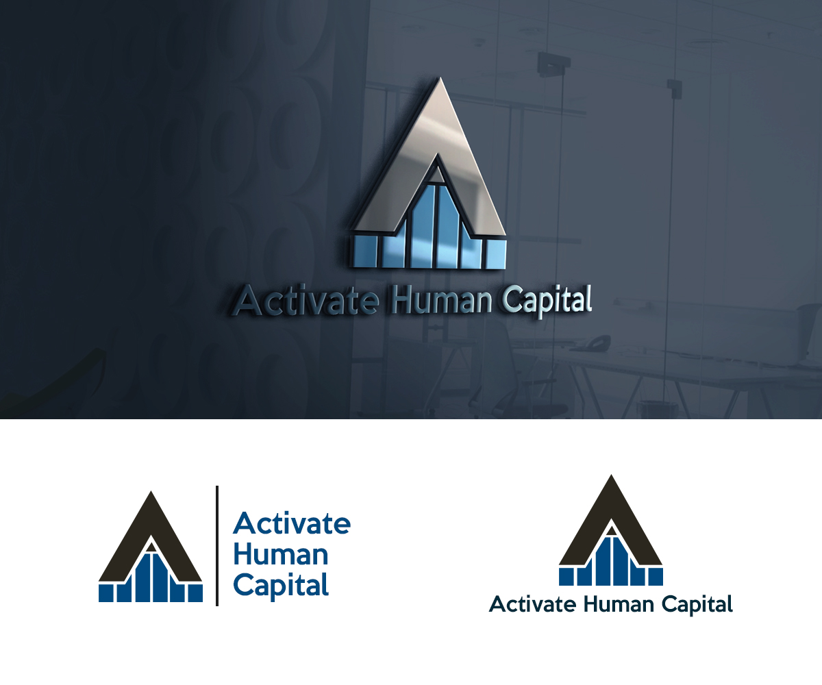 Elegant, Playful Logo Design for Activate Human Capital by pixelgrapix ...