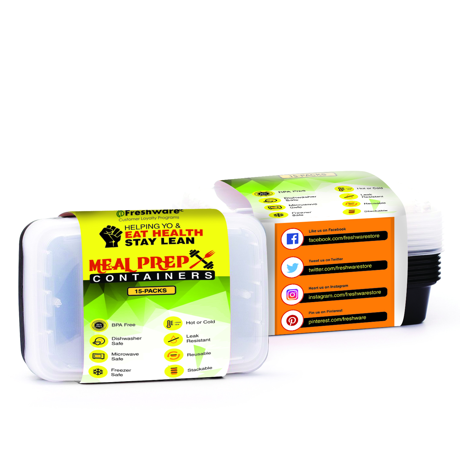 Bold, Modern Label Design for Freshware, Inc. by Kreative Fingers ...