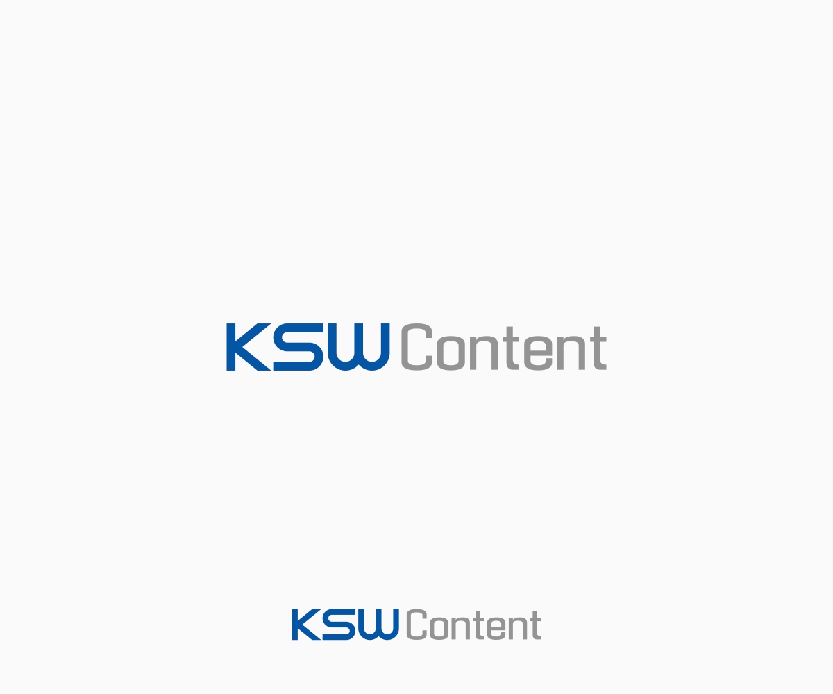 Serious, Modern, Business Logo Design for KSW Content by B8 | Design ...