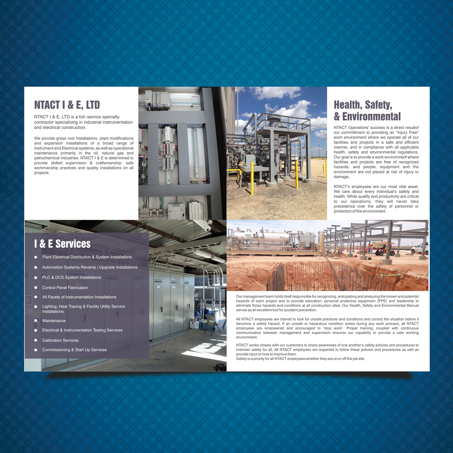 Professional, Masculine, Oil And Gas Brochure Design for a Company by ...