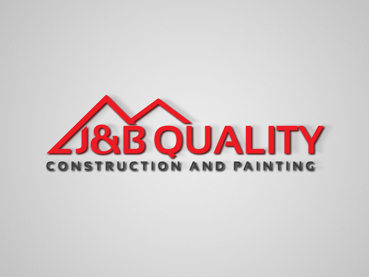 Professional, Modern, Construction Company Logo Design for J & B ...