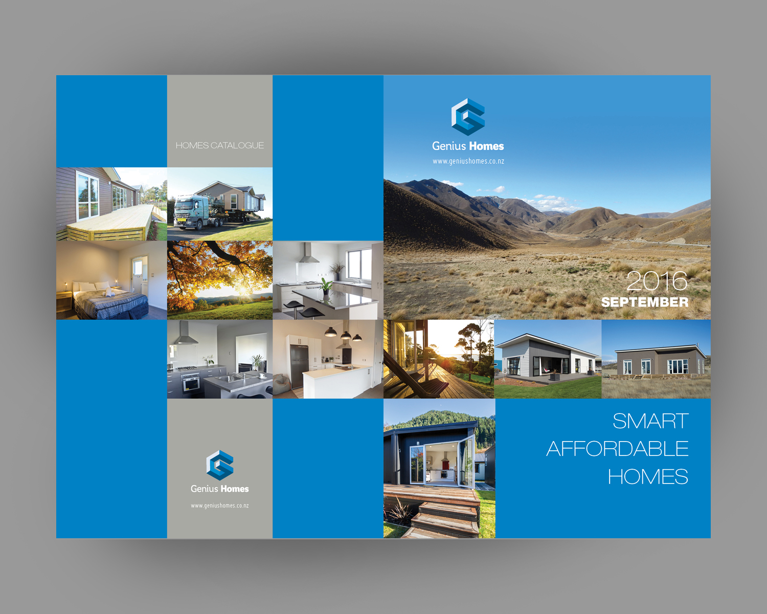 Modern, Professional, Residential Construction Catalogue Design for a ...