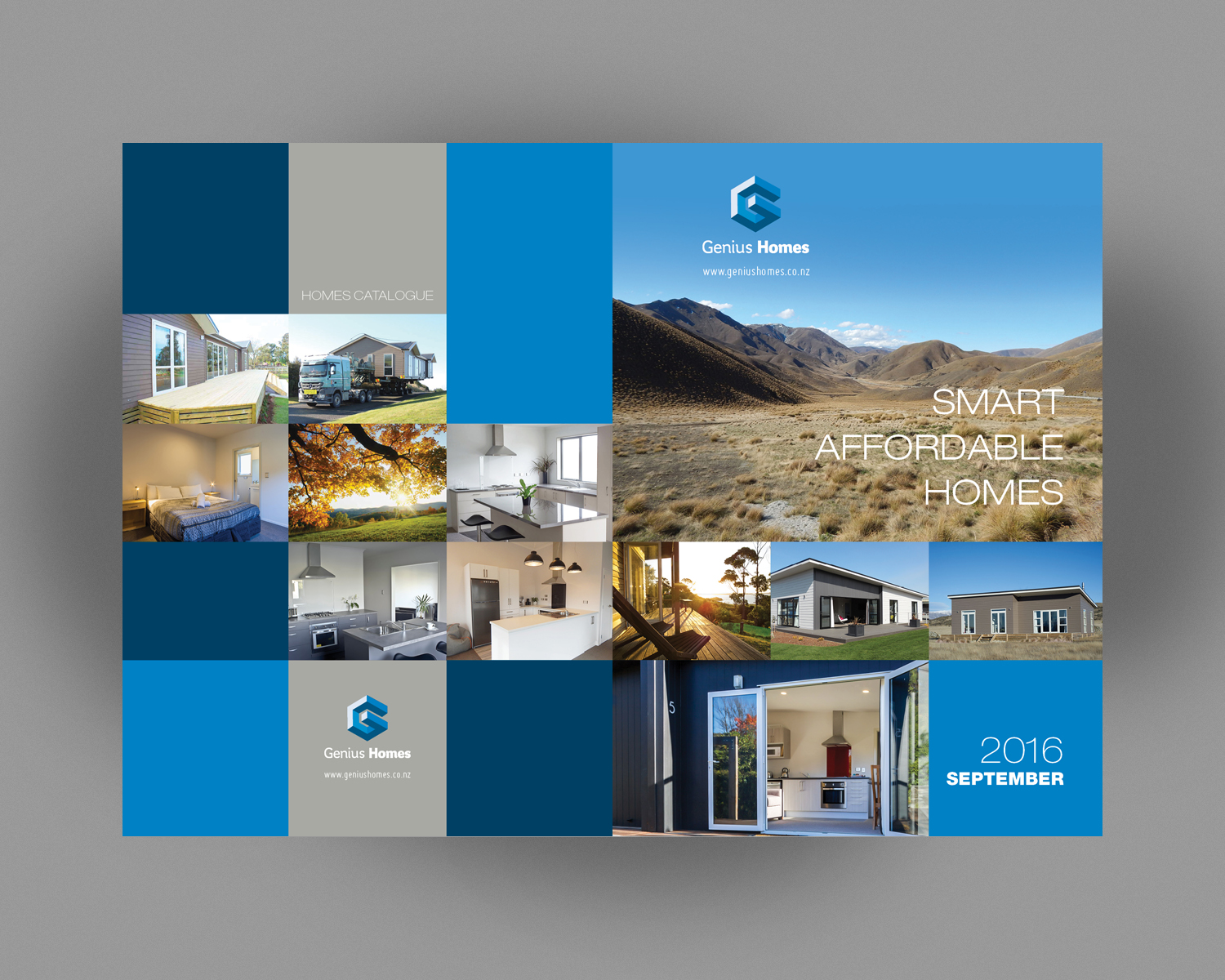Modern, Professional, Residential Construction Catalogue Design for a ...