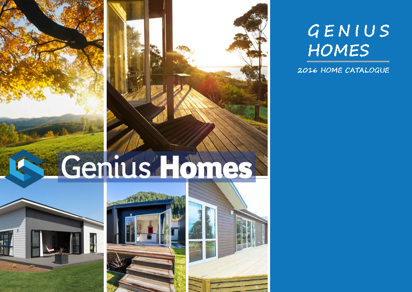 Modern, Professional, Residential Construction Catalogue Design for a ...