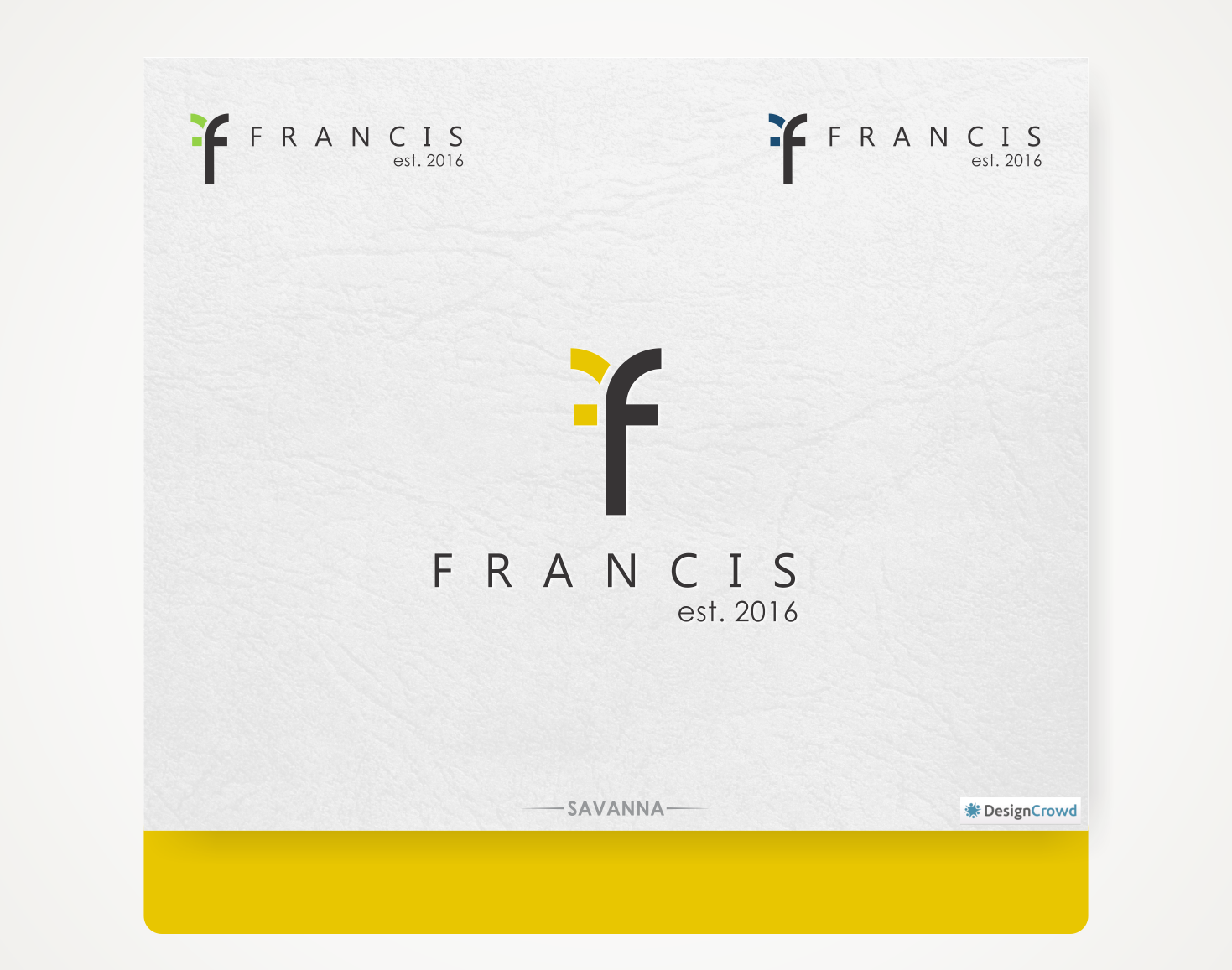Elegant, Playful, Apparel Logo Design for FRANCIS by Savana | Design ...