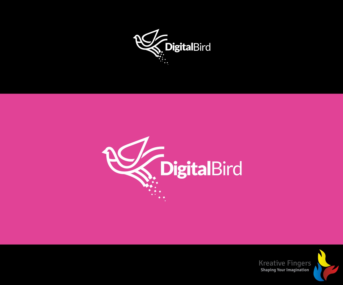 Colorful, Bold, Information Technology Logo Design for Digital Bird by ...