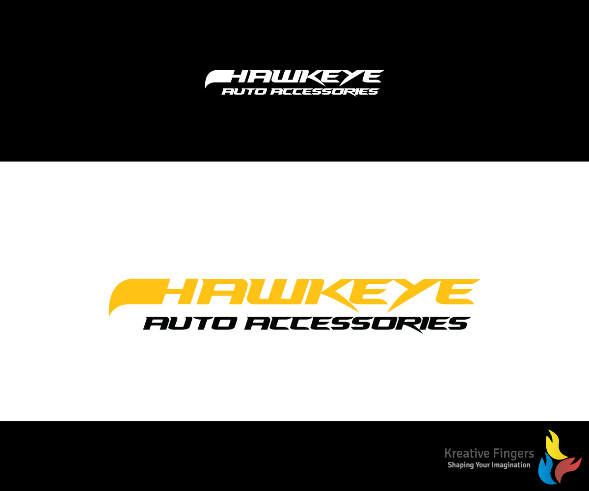 Bold, Modern, Car Accessorie Logo Design for Hawkeye Auto Accessories ...