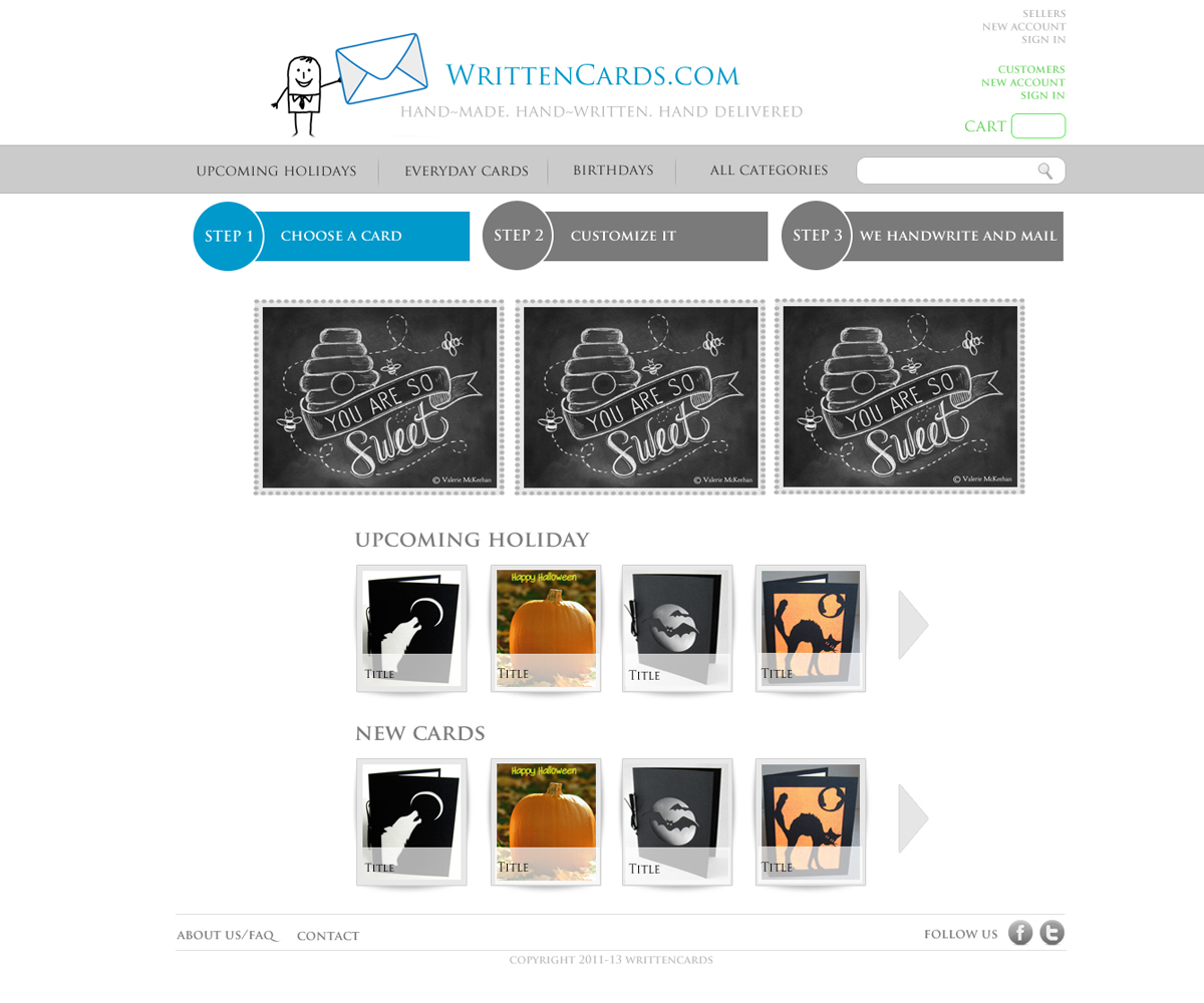 Elegant, Modern, Shopping Web Design for a Company by aarsita | Design ...