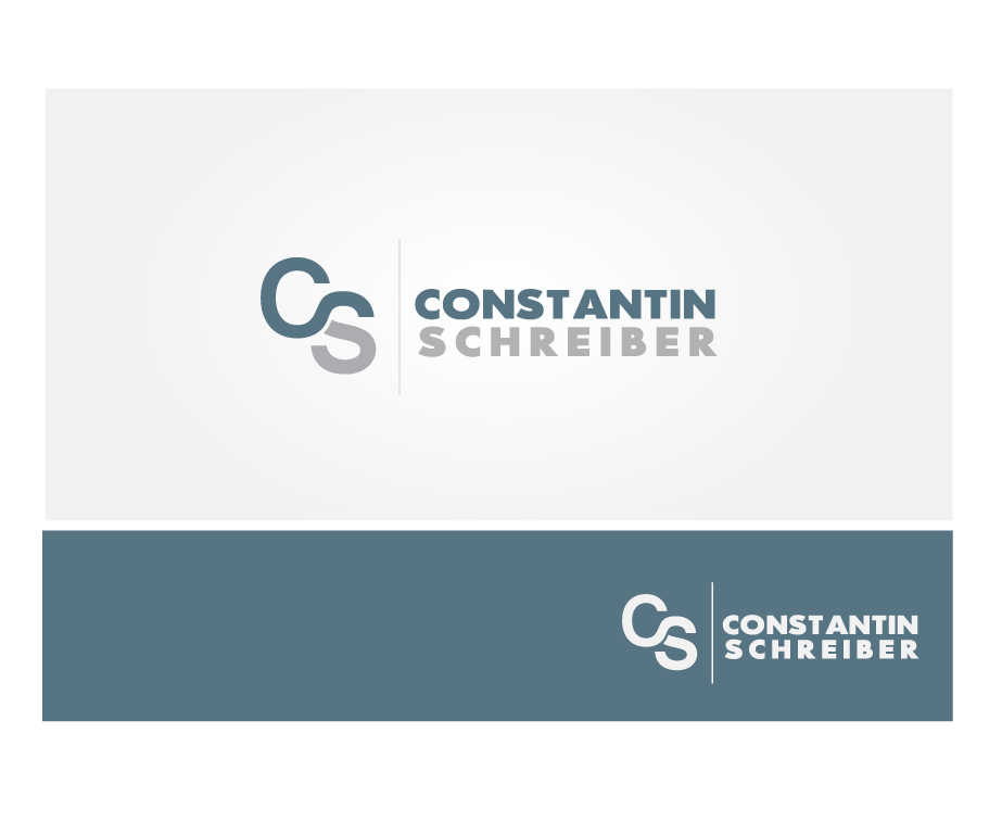 Masculine, Modern, Entrepreneur Logo Design for Constantin Schreiber by ...