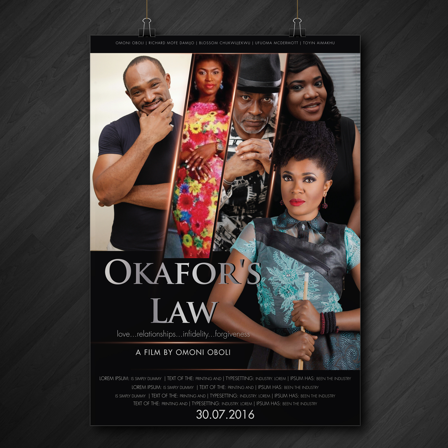 Professional, Upmarket, Film Production Poster Design for a Company by ...