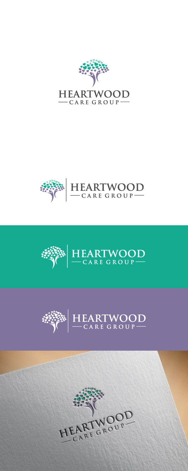 Modern, Conservative, Group Logo Design for Heartwood Care Group by ...
