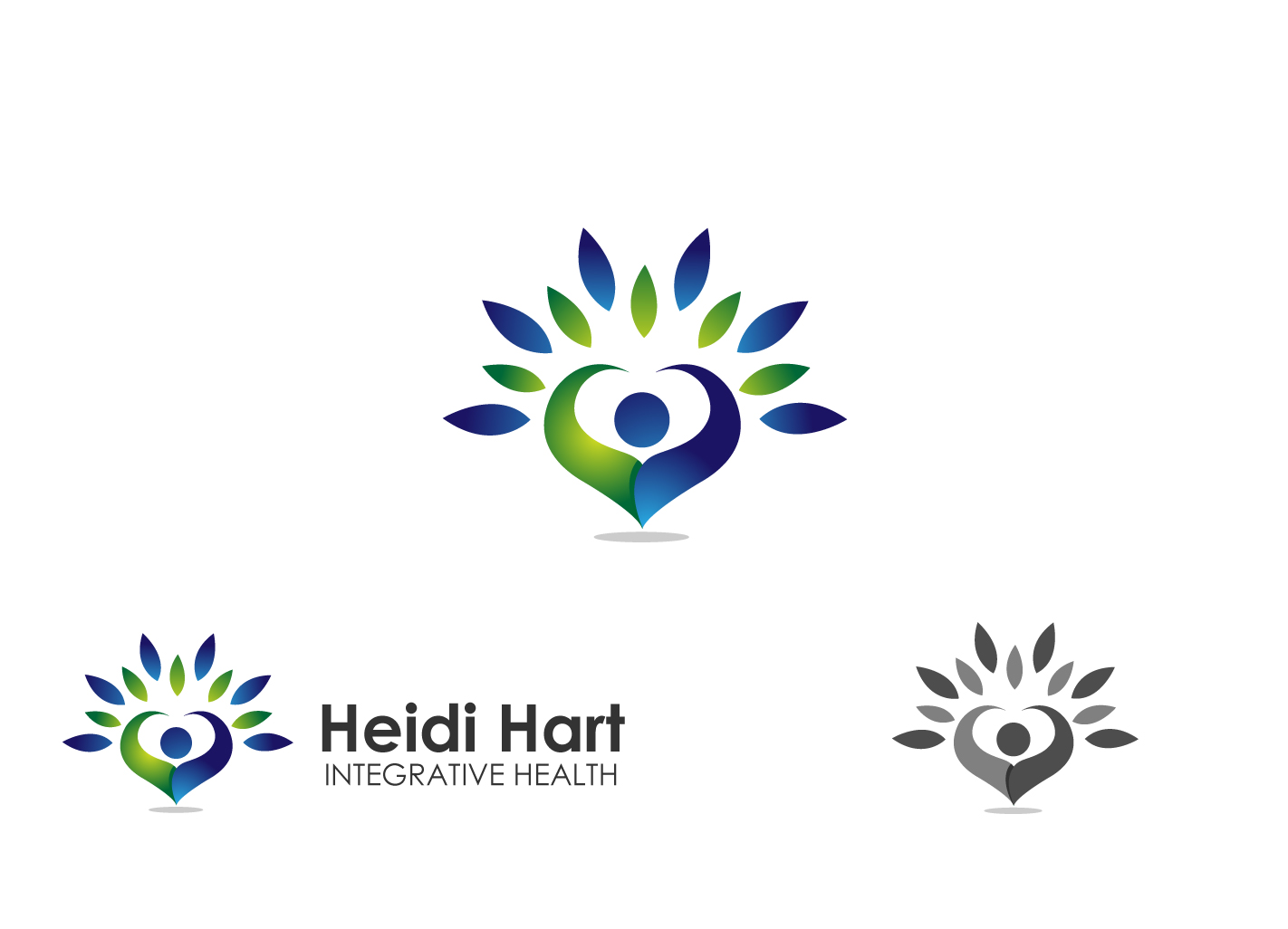 Elegant, Feminine, Health And Wellness Logo Design for Heidi Hart ...