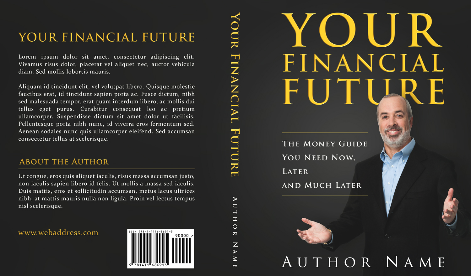 Serious, Upmarket, Finance Book Cover Design for a Company by KPGS82 ...