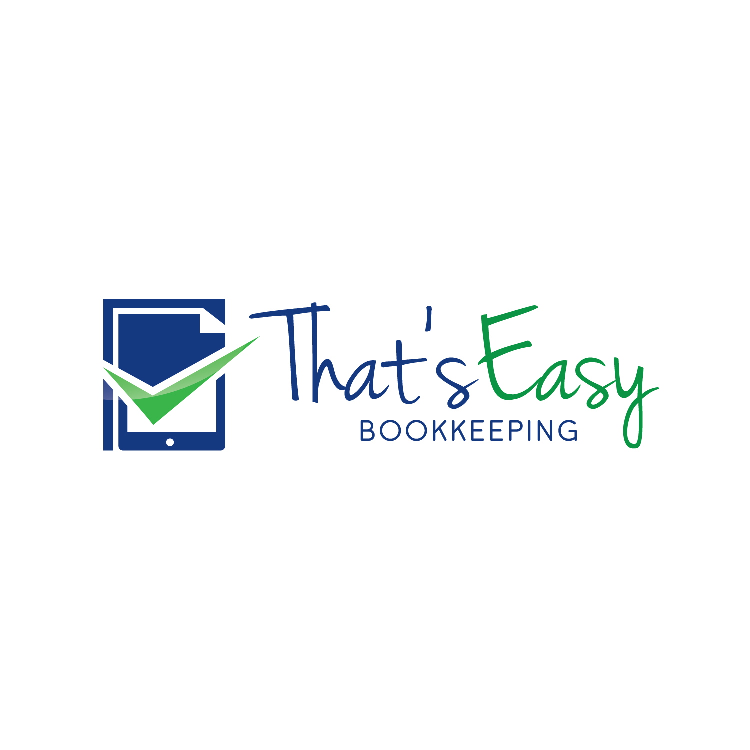 Modern, Upmarket, Accounting Logo Design for Thats Easy Bookkeeping by ...