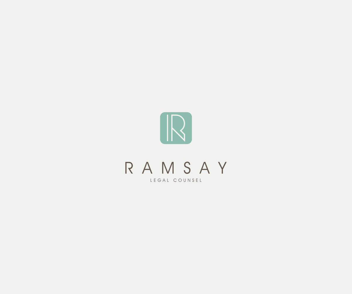 Modern, Upmarket, Law Firm Logo Design for Ramsay Legal Counsel by ...