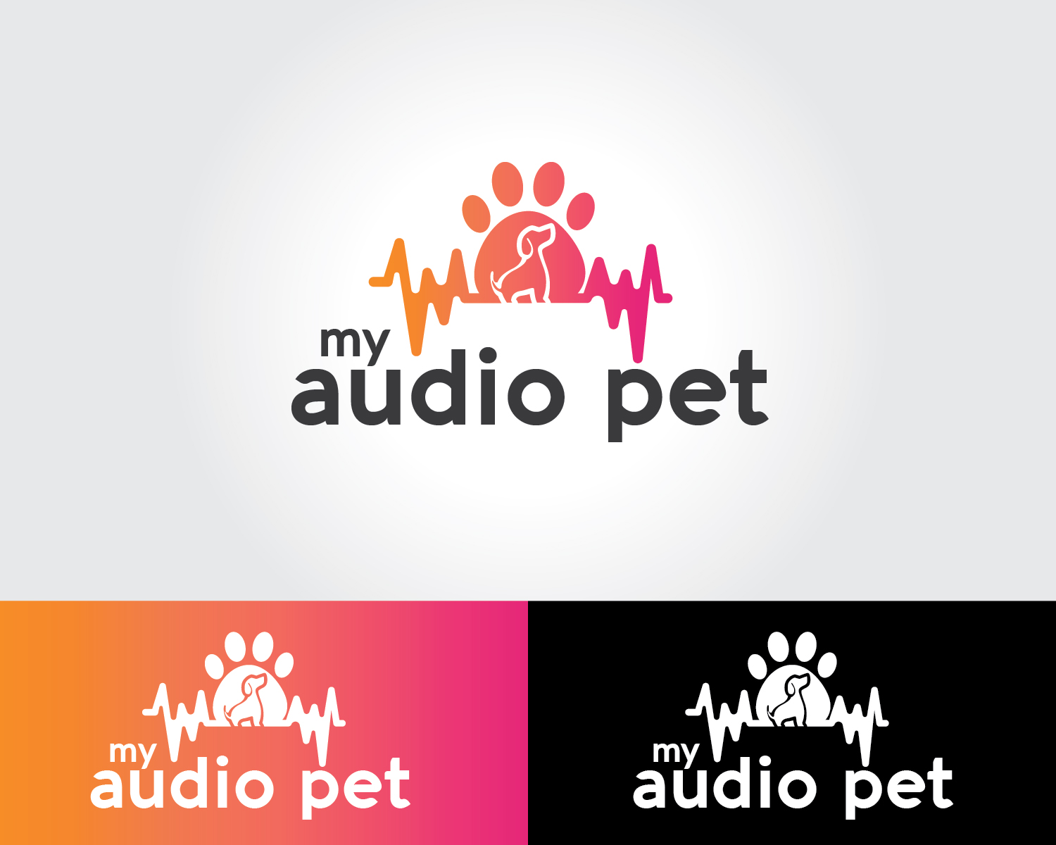 Playful, Modern, Audio Logo Design for My Audio Pet by Nadeem | Design ...