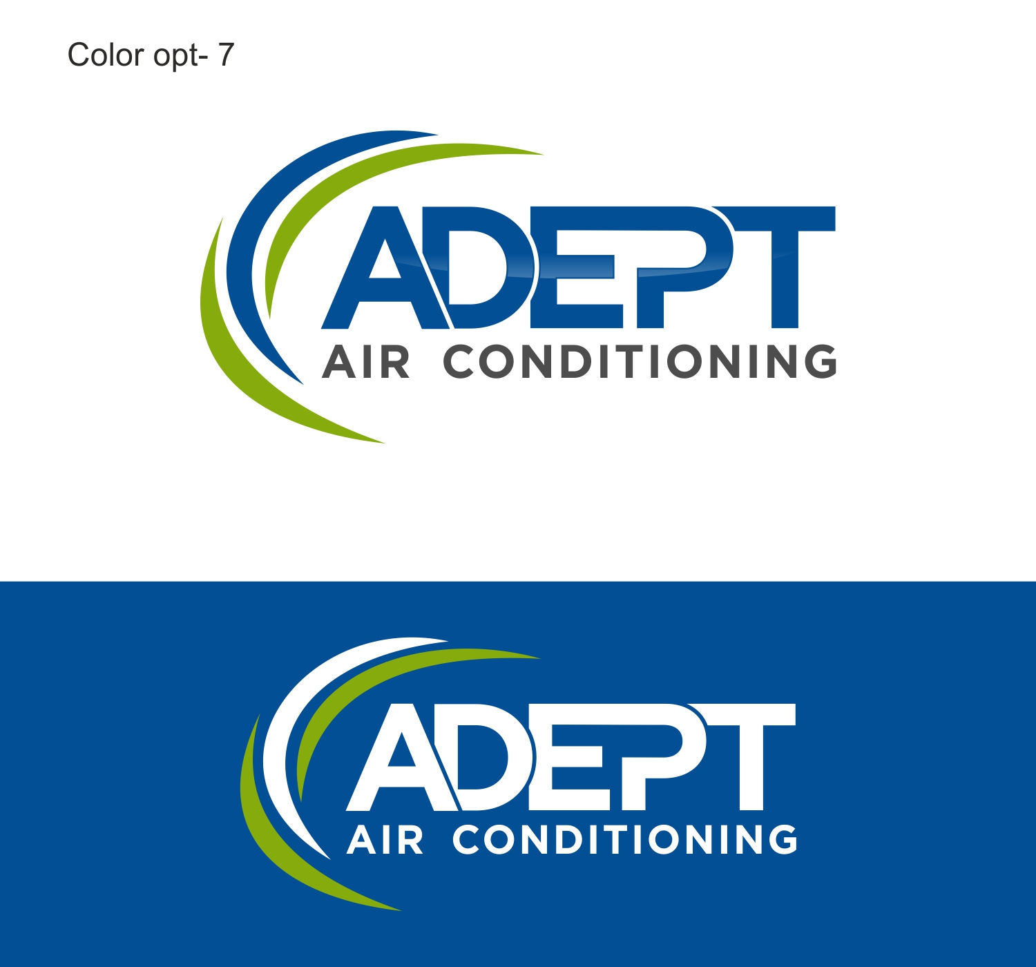 Serious, Modern, Air Conditioning Logo Design for ADEPT Air ...