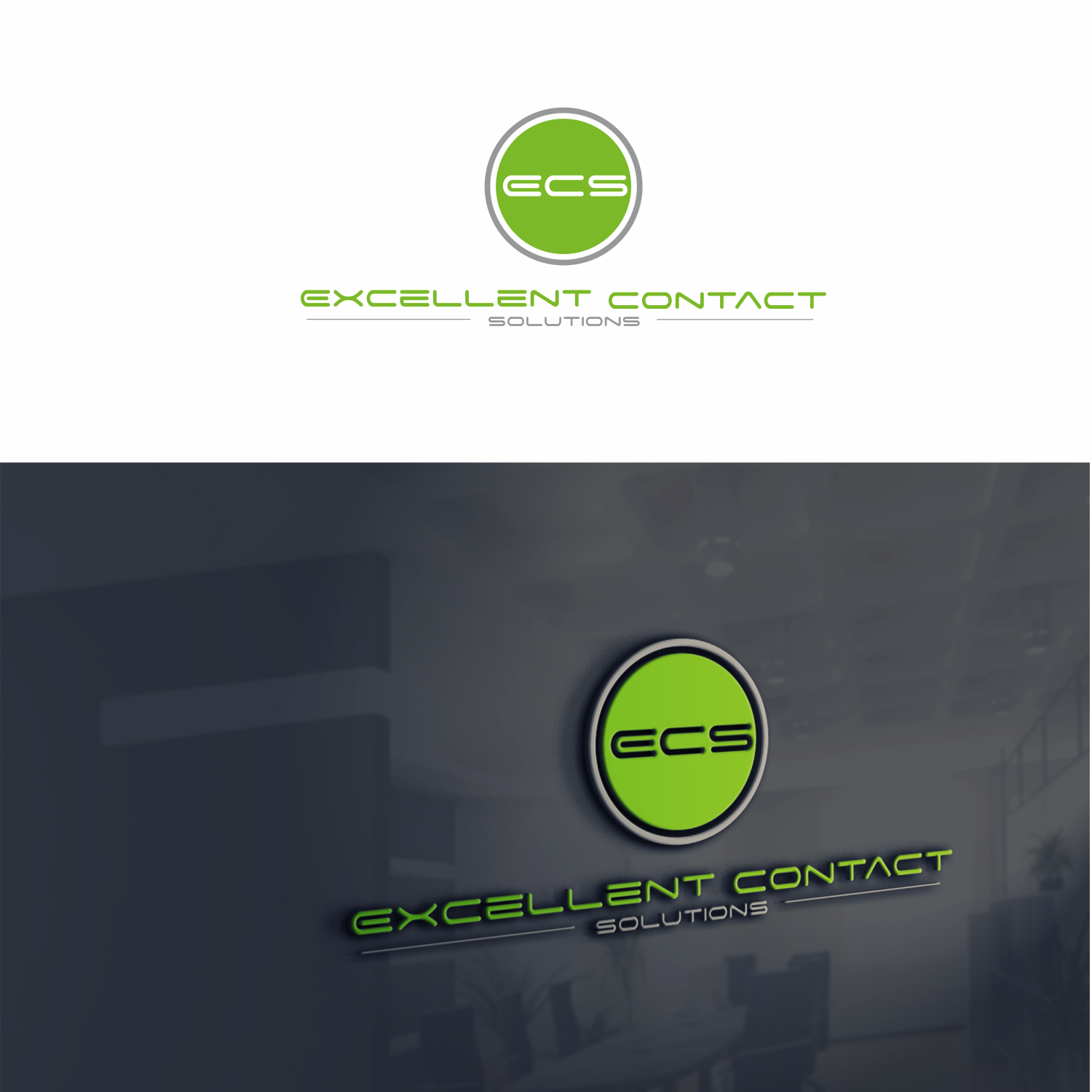 Serious, Modern, Business Service Logo Design for Excellent Contact ...