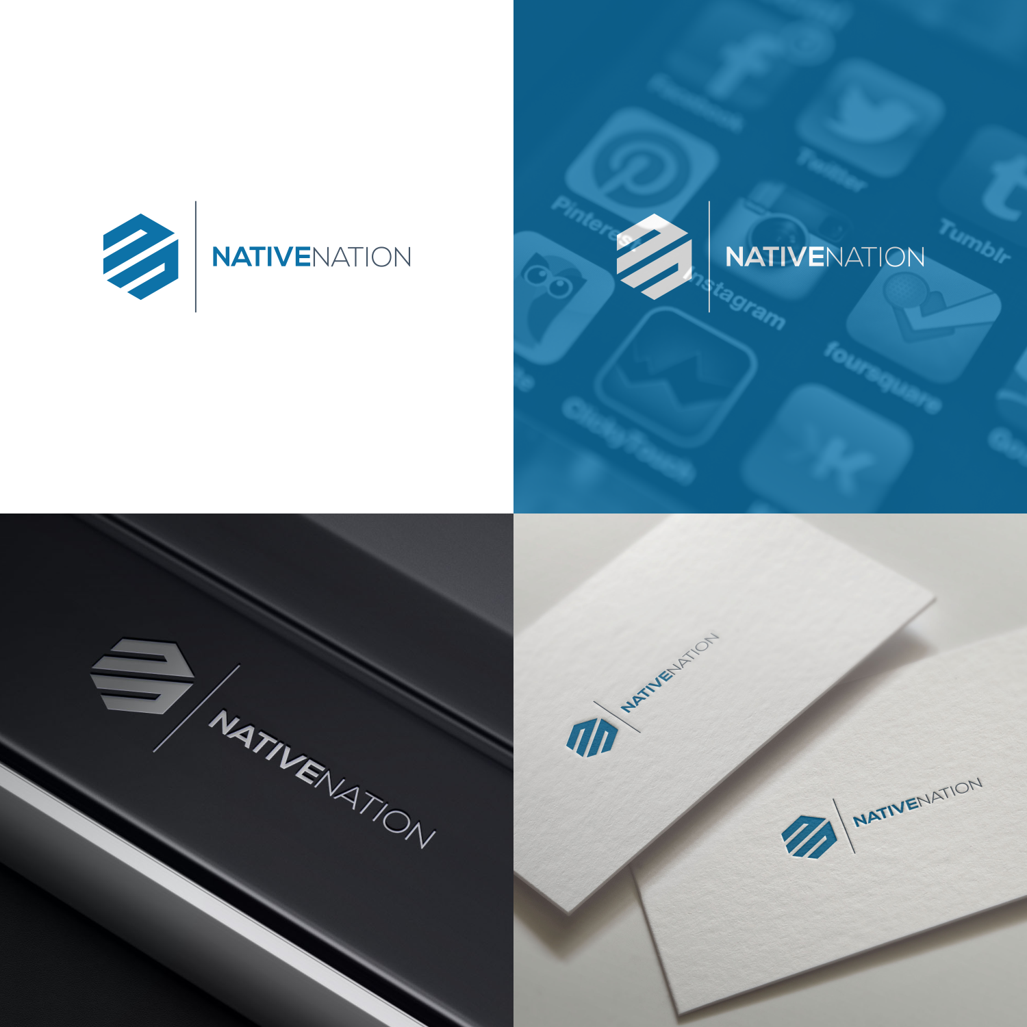 Modern, Playful, Ad Agency Logo Design for Native Nation by Optimistic ...