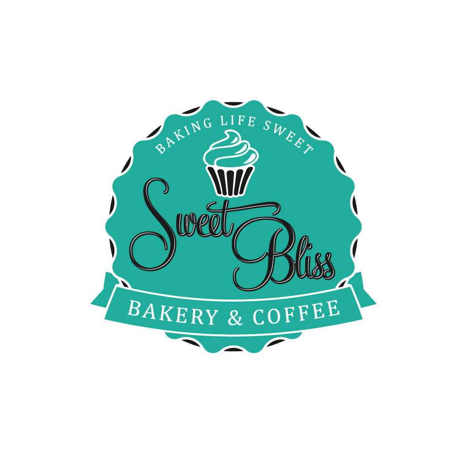 Serious, Modern, Bakery Logo Design for Sweet Bliss Bakery & Coffee ...