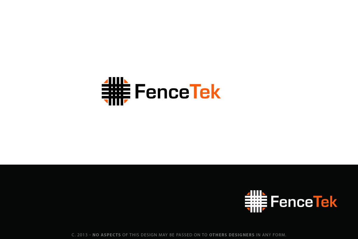Serious, Masculine, Fencing Logo Design for FenceTek by Senseless ...