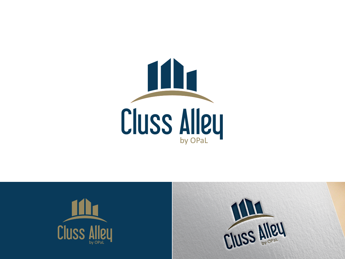 Elegant, Playful, Real Estate Development Logo Design for Cluss Alley ...