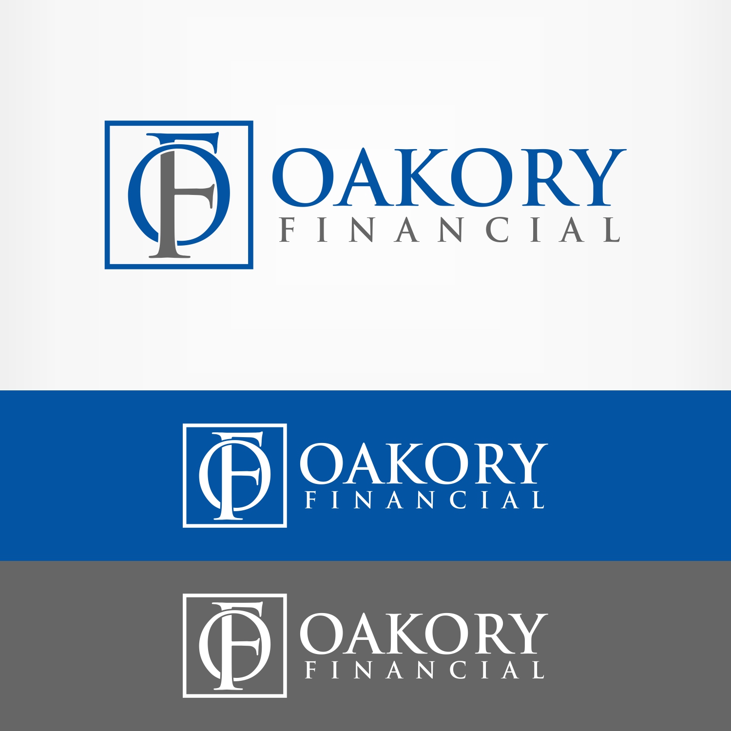 Professional, Serious, Financial Planning Logo Design for Oakory ...