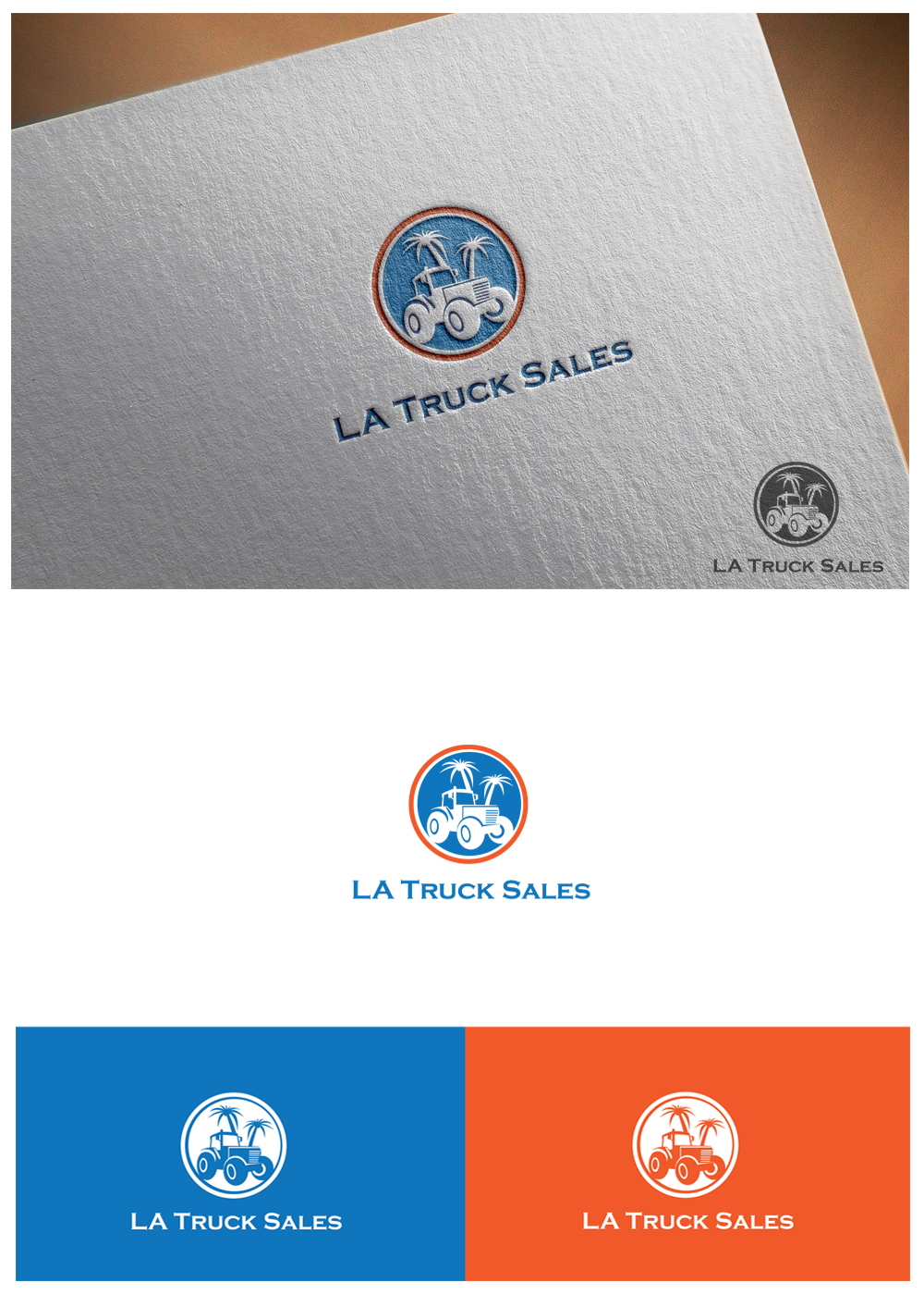 Modern, Bold, Sales Logo Design for LA Truck Sales by goranvisnjic82 ...