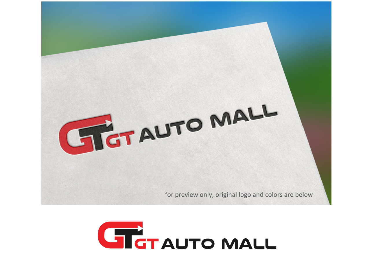Serious, Modern, Car Dealer Logo Design for GT Auto Mall by Gita ...