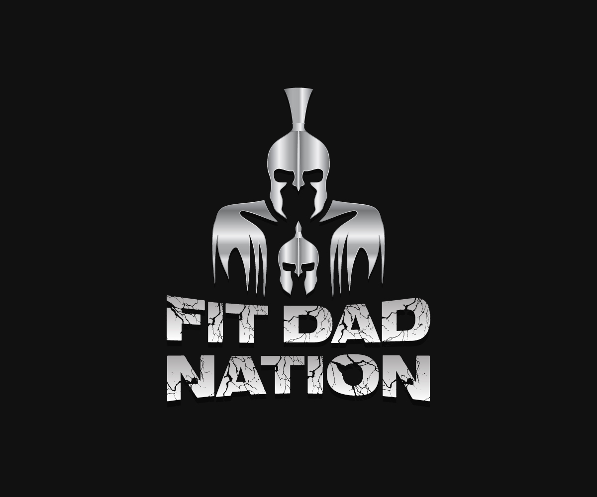 Masculine, Bold, Fitness Logo Design for Fit Dad Nation by M.Pirs ...