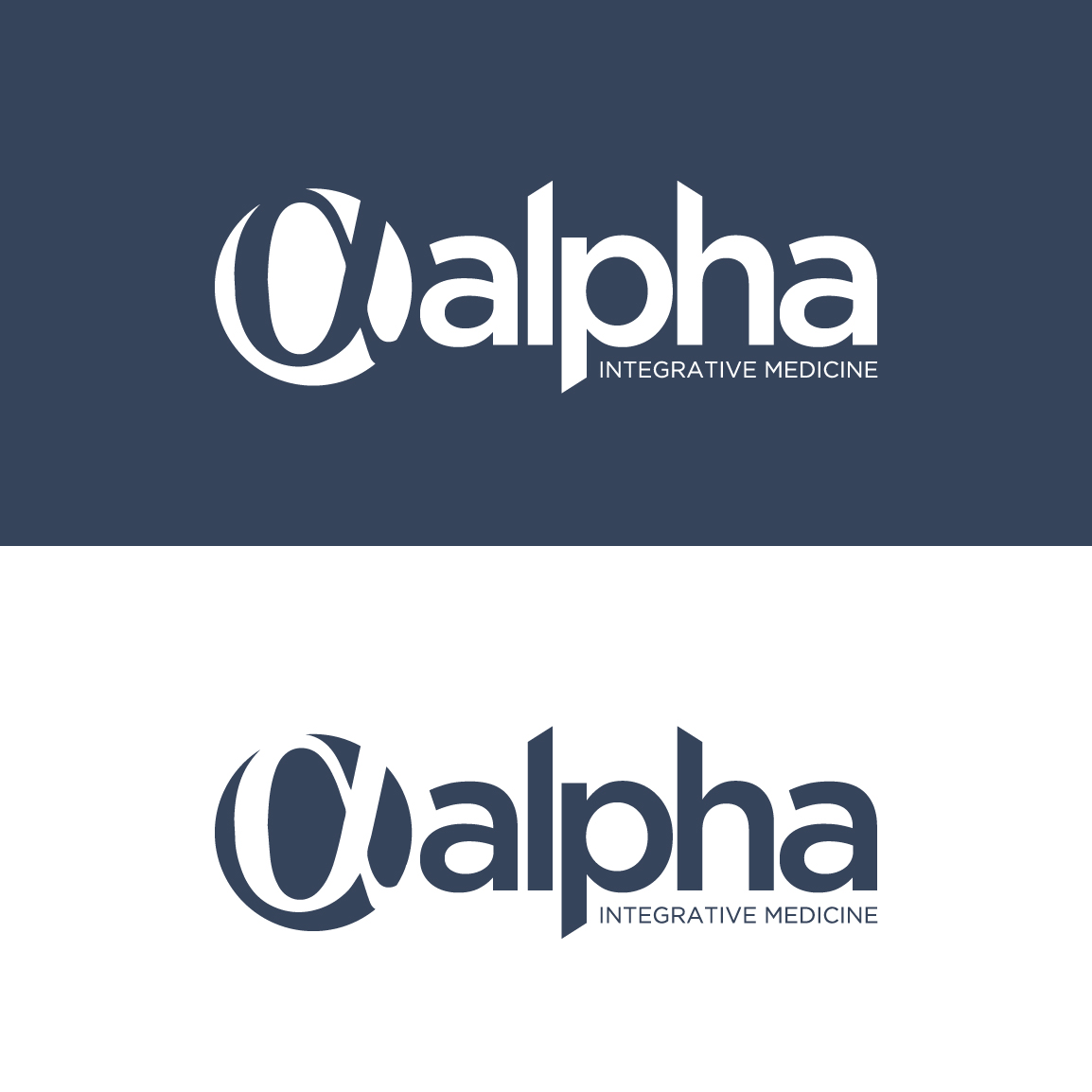 Serious, Modern, Health And Wellness Logo Design for Alpha Integrative ...