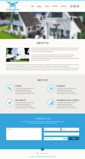 Drone Websites | 65 Custom Drone Web Designs