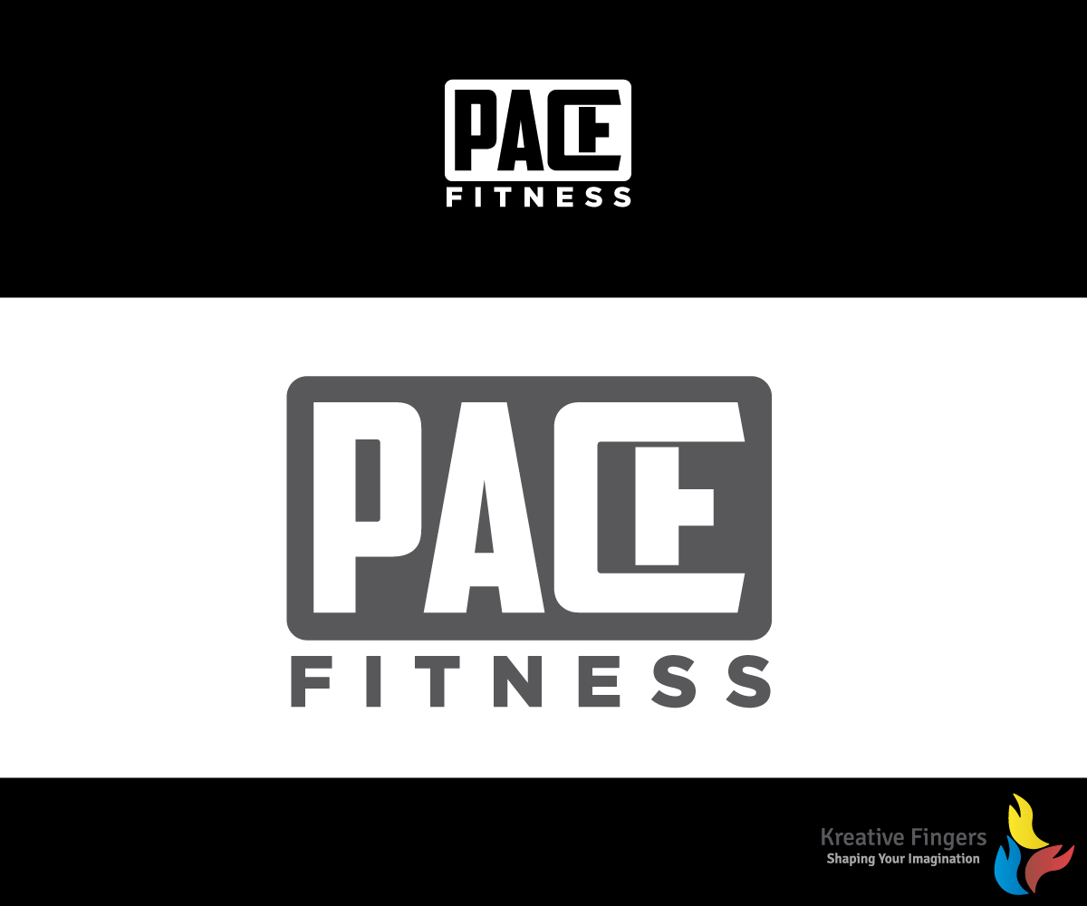 Bold, Serious, Fitness Logo Design for Pace Fitness by Kreative Fingers ...